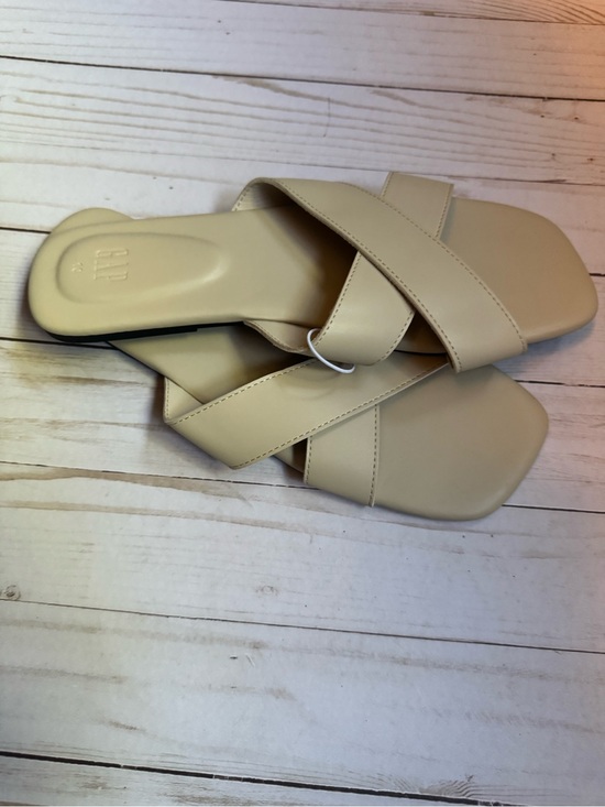 GAP | Shoes | Gap Womens Cross Double Strap Low Heel Ssandals Sz | Poshmark